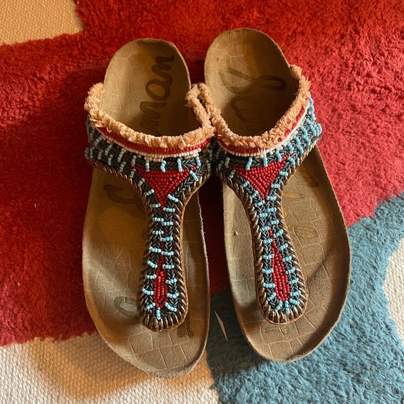 Sam Edelman | Shoes | Sam Edleman Size 9m Man Made Upper Leather Lining ...